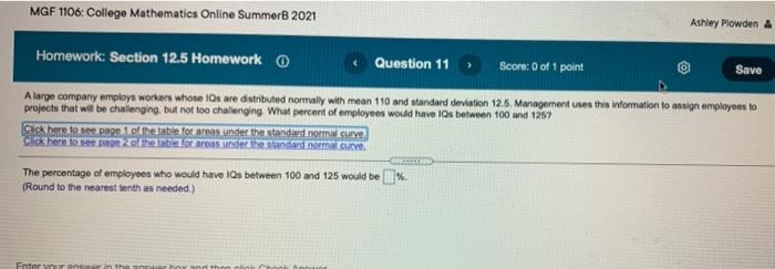 Solved MGF 1106: College Mathematics Online Summer 2021 | Chegg.com
