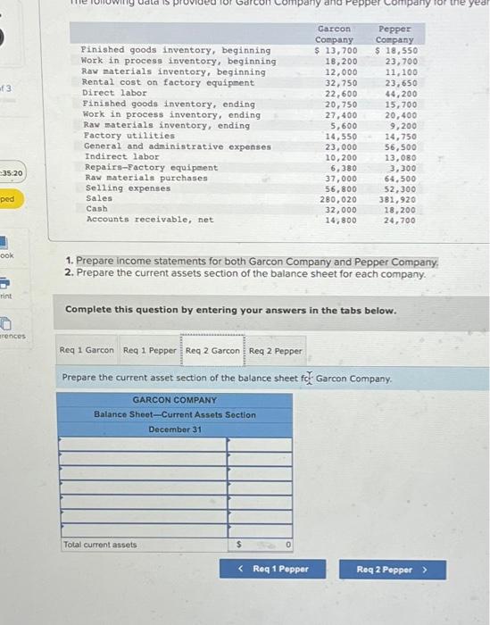 Solved 1. Compute the total prime costs for both | Chegg.com Solved 1. Compute the total prime costs for both | Chegg.com