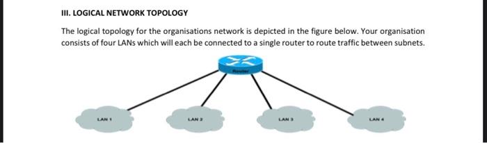 Draw the Logical Topology and Network Topology in the | Chegg.com