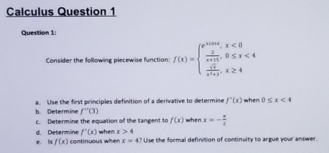 Solved These are all Calculus and Vectors questions, not | Chegg.com