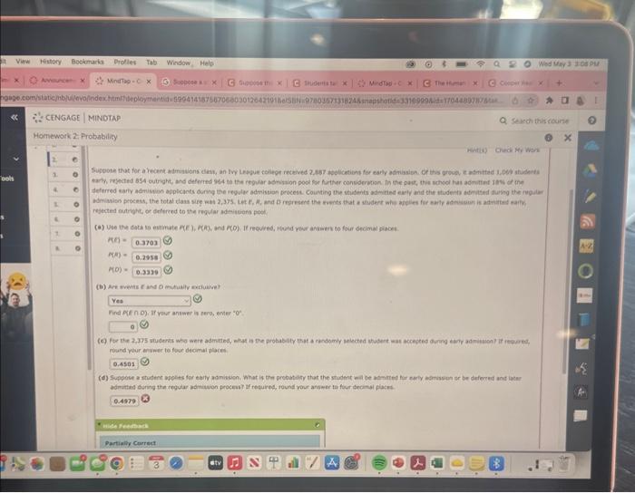 Solved please help me with (d) , thank you | Chegg.com