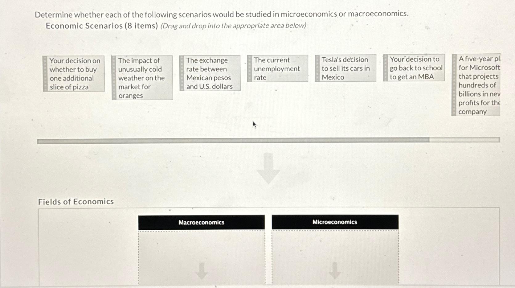 Solved Determine whether each of the following scenarios | Chegg.com