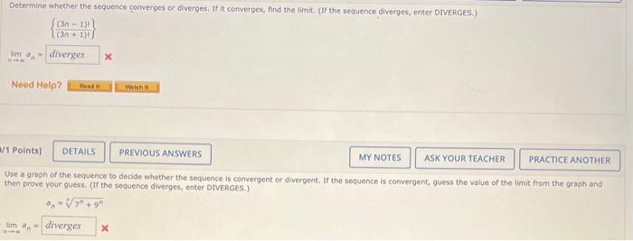 Solved then prove your guess. (If the sequence diverges, | Chegg.com