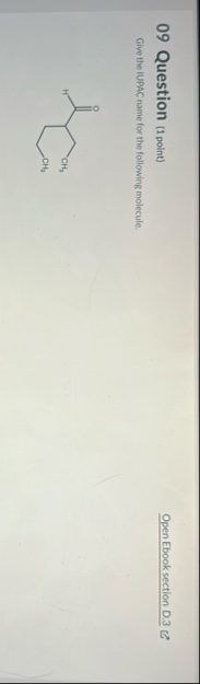 Solved 09 ﻿Question (1 ﻿point)Open Ebook section D. 3 ©Give | Chegg.com