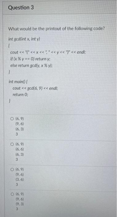 Solved Find an incorrect definition of factorial function. | Chegg.com