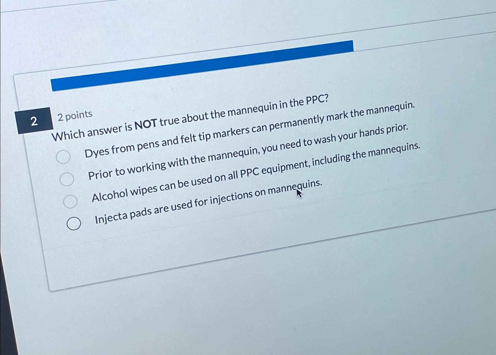 Solved 22 ﻿pointsWhich answer is NOT true about the | Chegg.com