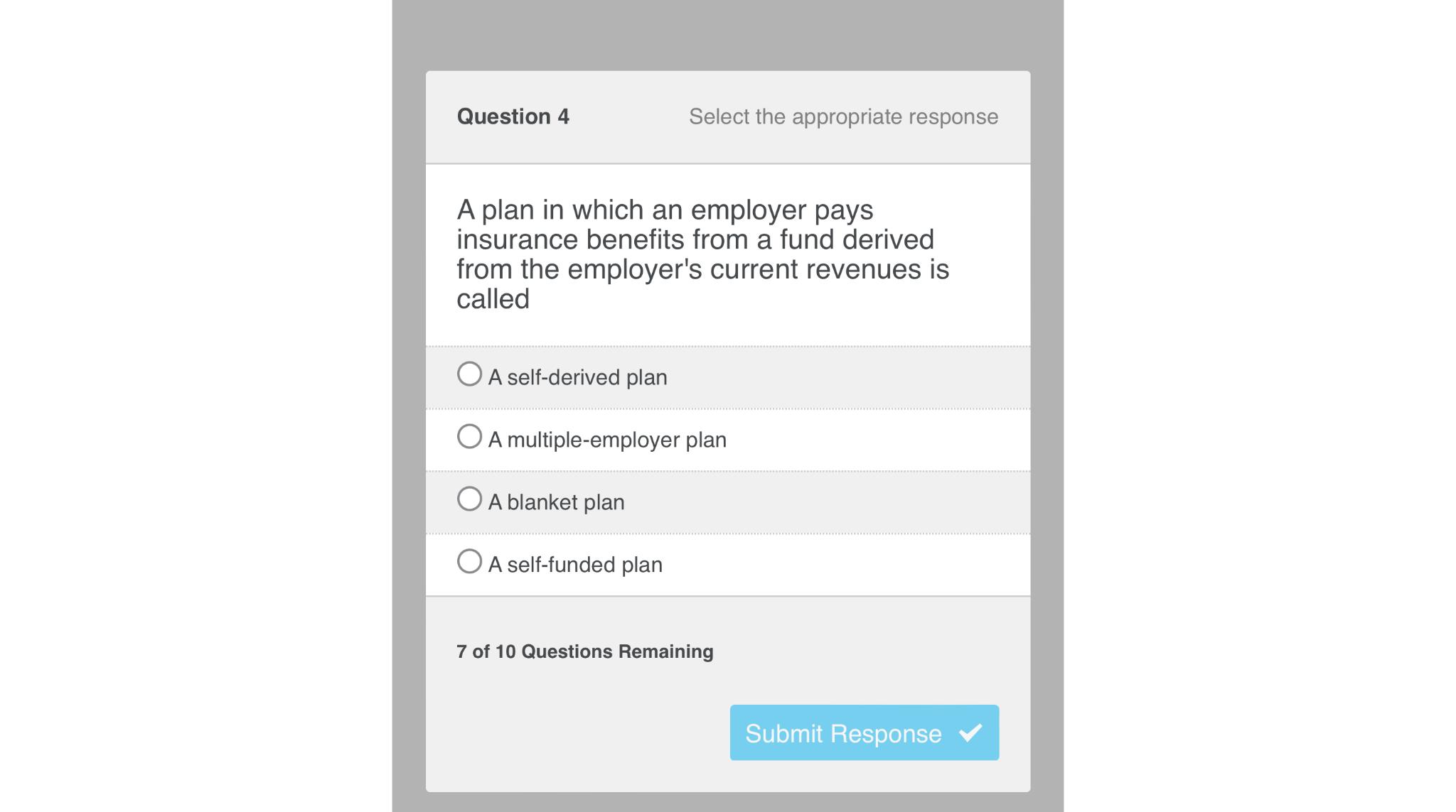 Solved A plan Question 4Select the appropriate responseA | Chegg.com Solved A plan Question 4Select the appropriate responseA | Chegg.com