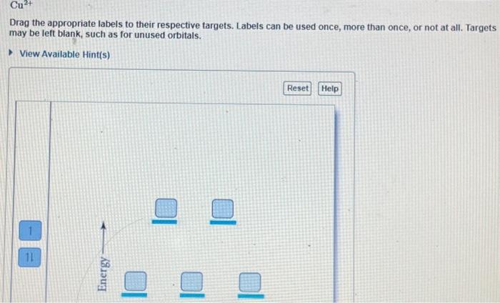 Solved Draw the Octahedral crystal field splitting diagram | Chegg.com