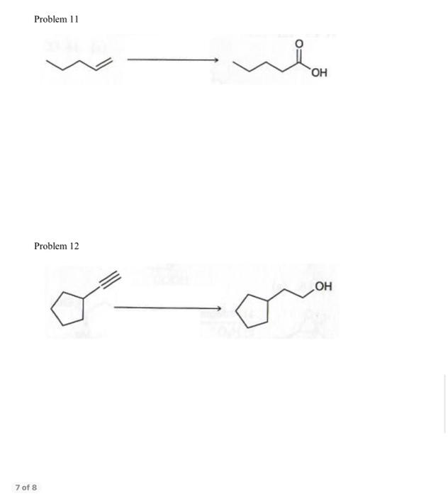Solved Problem 11 Problem 12 | Chegg.com