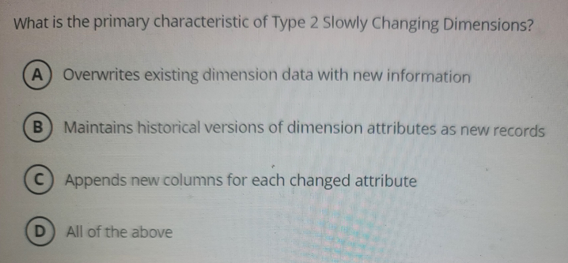 Solved What is the primary characteristic of Type 2 ﻿Slowly | Chegg.com