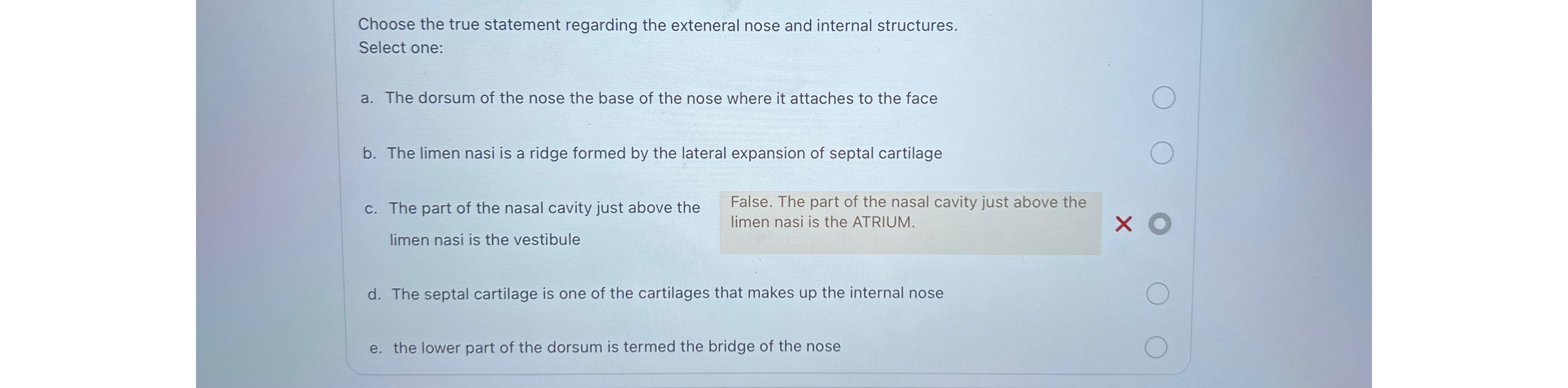 Solved Choose the true statement regarding the exteneral | Chegg.com