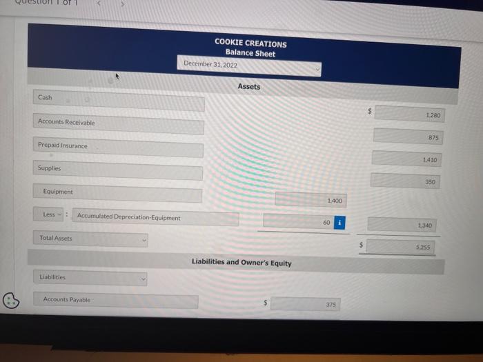 Solved Chapter 6 Cookies Creations Continuing Case1apter 6 | Chegg.com
