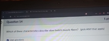 Solved Question 14Which of these characteristics describe | Chegg.com