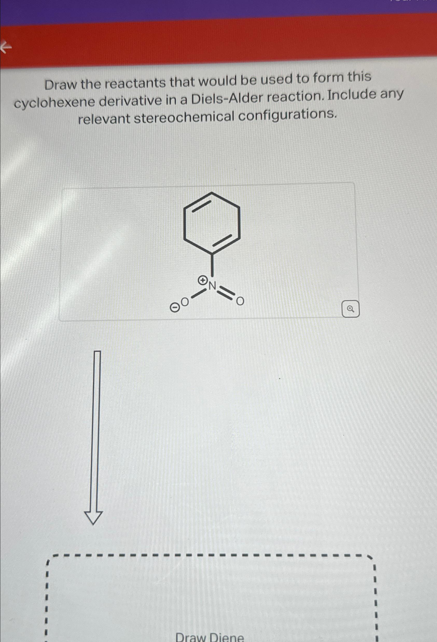 Solved Draw the reactants that would be used to form this | Chegg.com