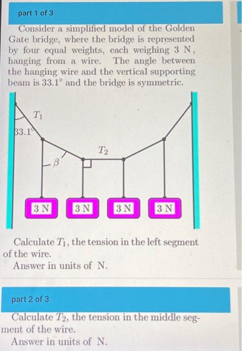 Solved part 1 of 3 Consider a simplified model of the Golden | Chegg.com