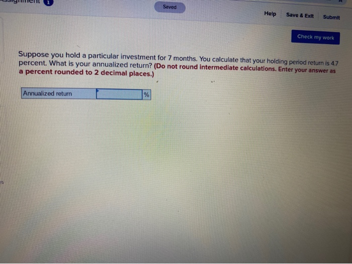 Solved Saved Help Save & Exit Submit Check my work Suppose | Chegg.com