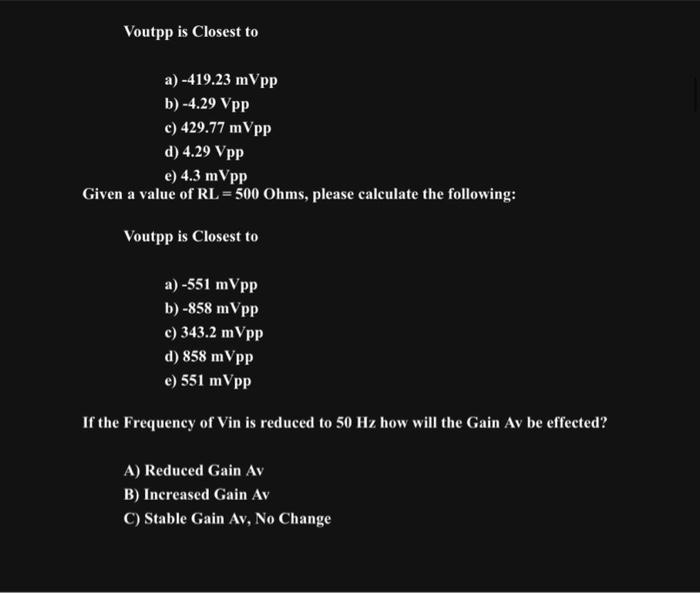 Solved 1) For the VDB shown below, please find the following | Chegg.com