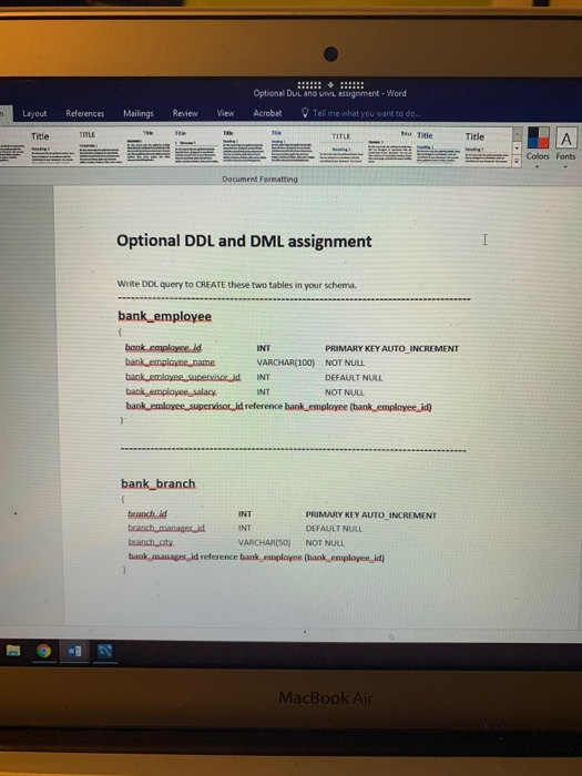 Solved Optional Dulang UML assignment - Word Layout | Chegg.com