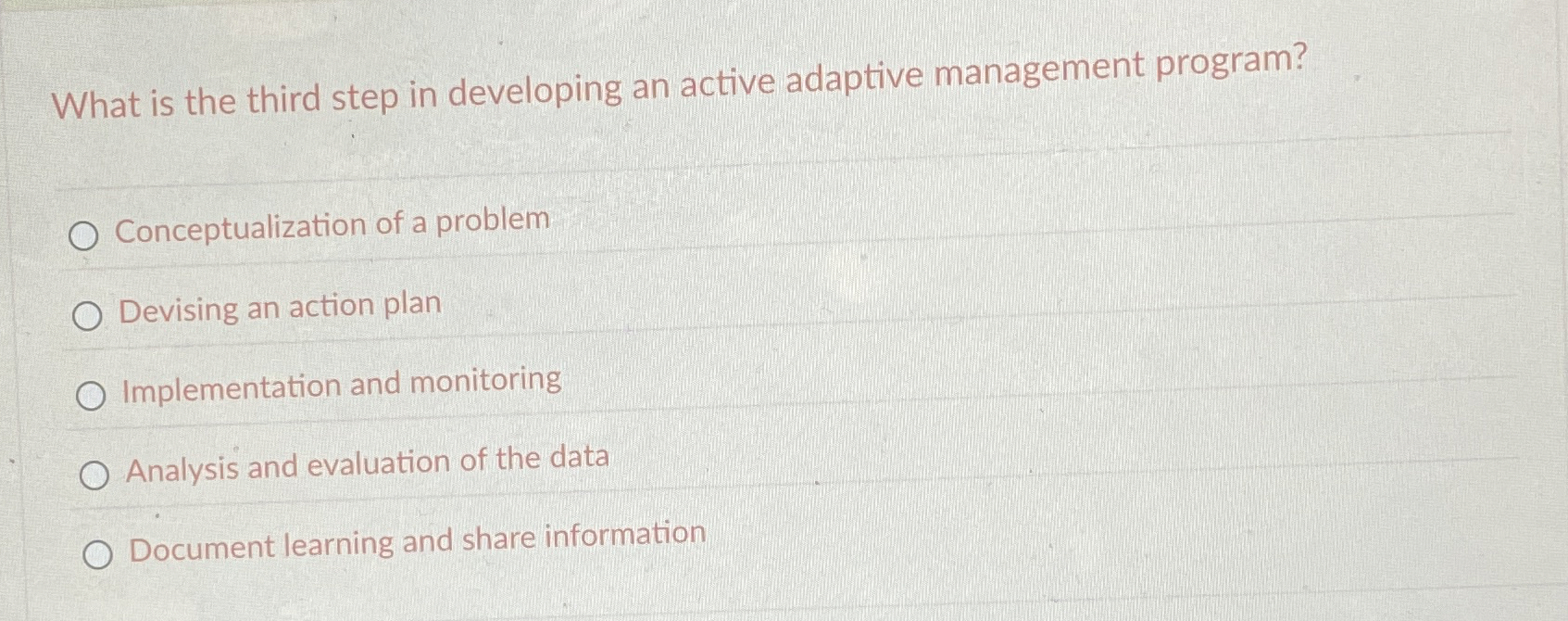 Solved What is the third step in developing an active | Chegg.com