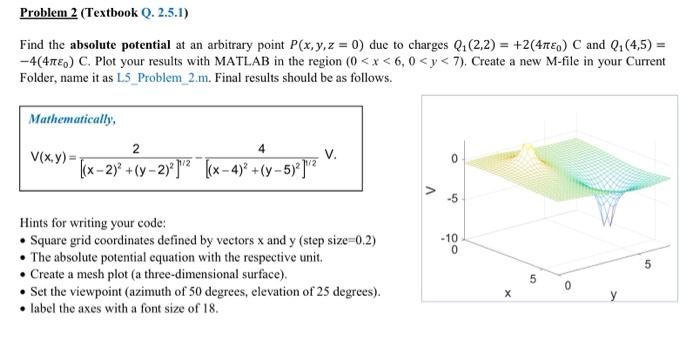 Solved Solve The Problem 2 In The Same Way As The Example