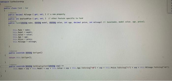 Solved C# Visual Studios. Need help with code, instructions | Chegg.com