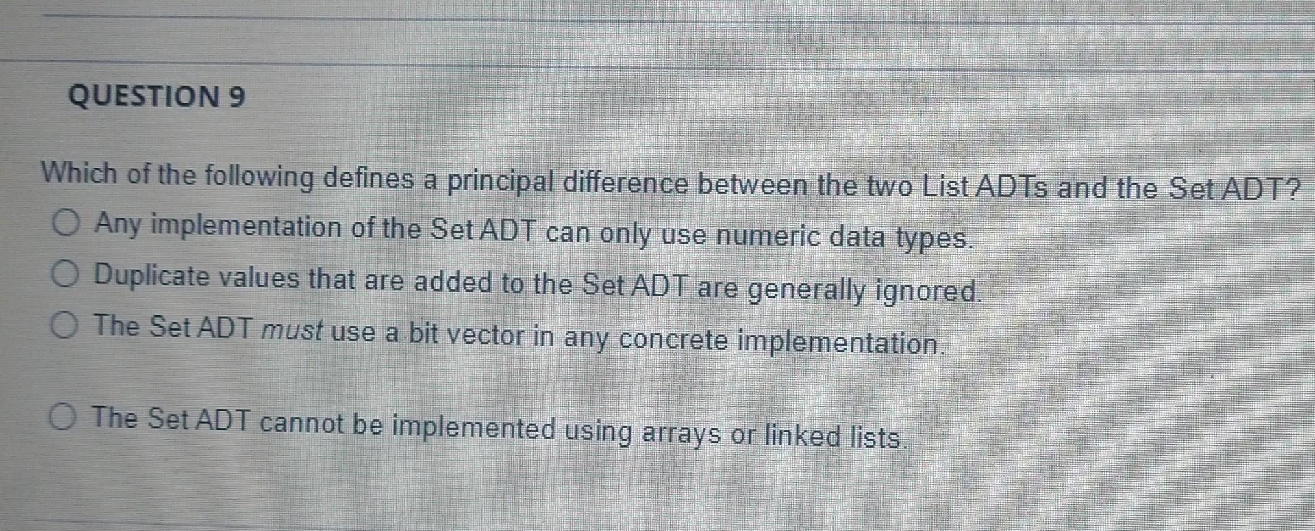 Solved QUESTION 9 Which of the following defines a principal | Chegg.com
