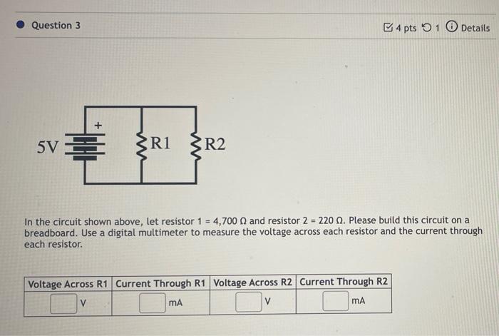 Solved In the circuit shown above, let resistor 1=2,400Ω. | Chegg.com