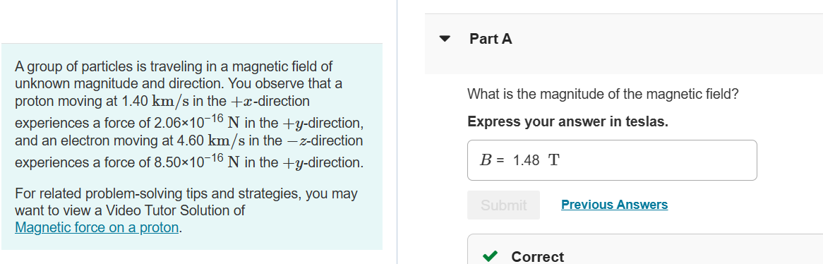 Solved A group of ﻿particles is ﻿traveling in ﻿a magnetic | Chegg.com
