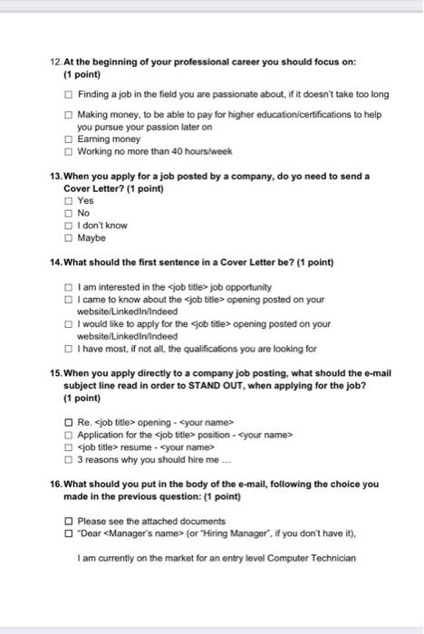 Solved 1. Which one of the following is the first step in | Chegg.com