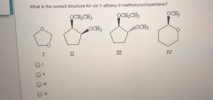 Solved What is the correct structure for | Chegg.com
