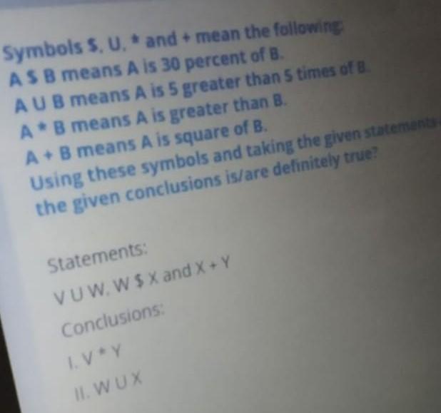 Solved Symbols 5. U. * and + mean the following ASB means A | Chegg.com