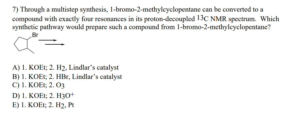 Solved Through a multistep synthesis, | Chegg.com