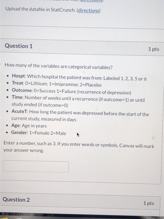 Solved - ICELIULID Upload the datafile in StatCrunch. | Chegg.com Solved - ICELIULID Upload the datafile in StatCrunch. | Chegg.com