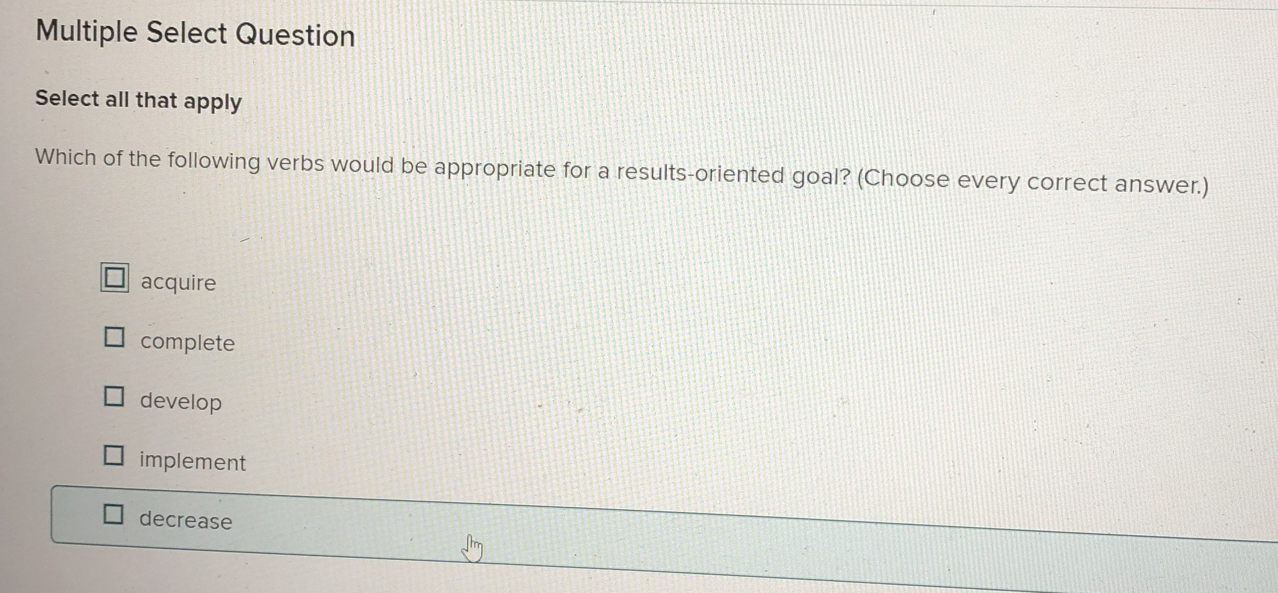 Solved Multiple Select QuestionSelect all that applyWhich of | Chegg.com