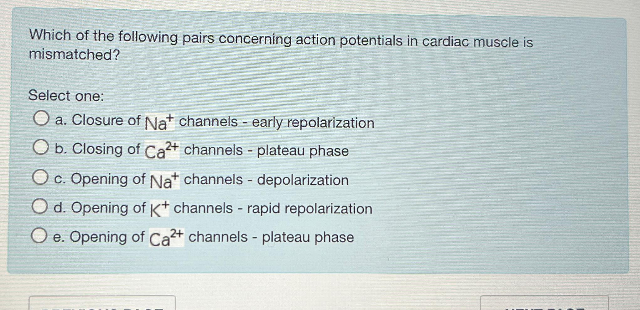 Solved Which of the following pairs concerning action | Chegg.com
