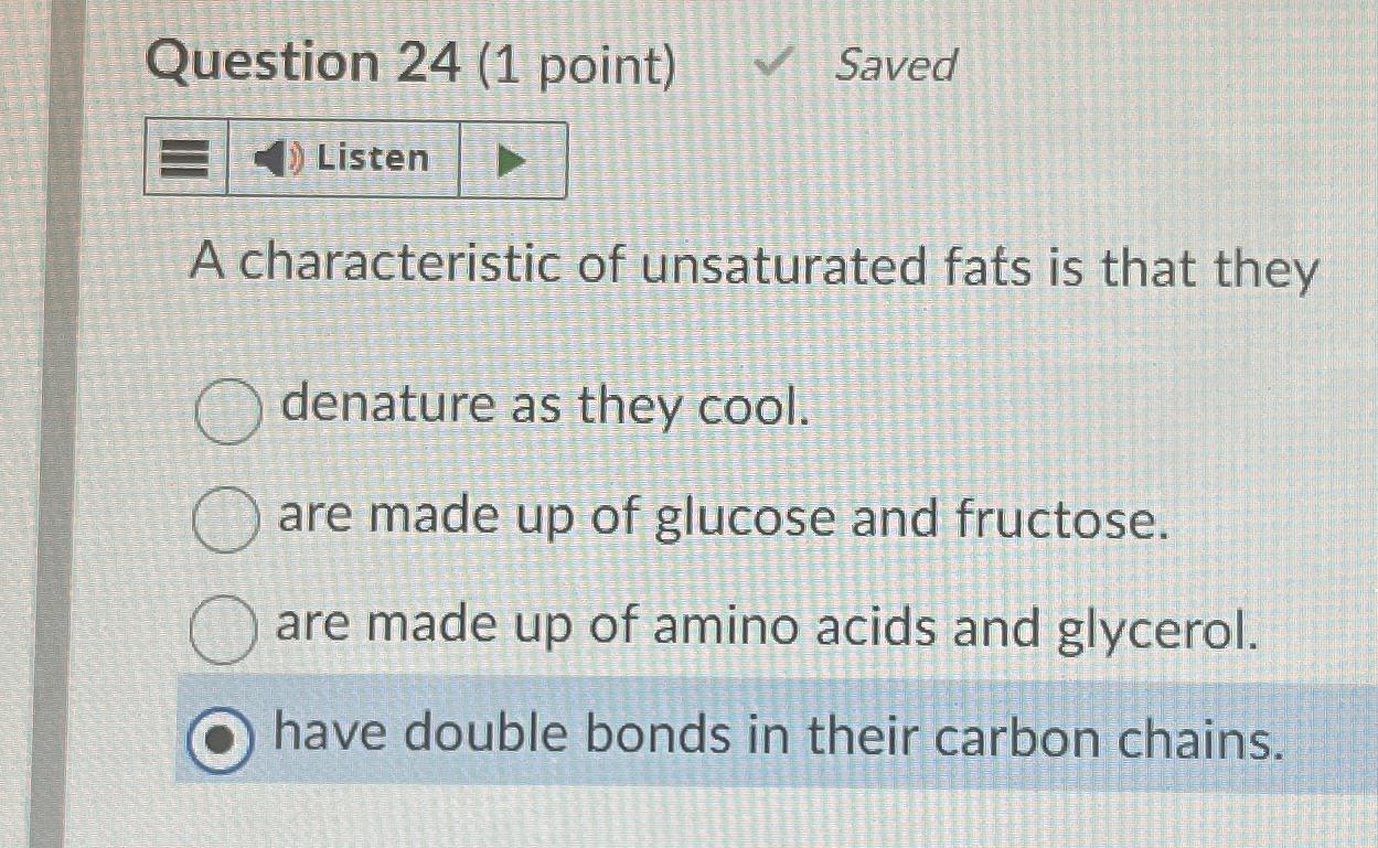 Solved Question 24 (1 ﻿point)SavedA characteristic of | Chegg.com