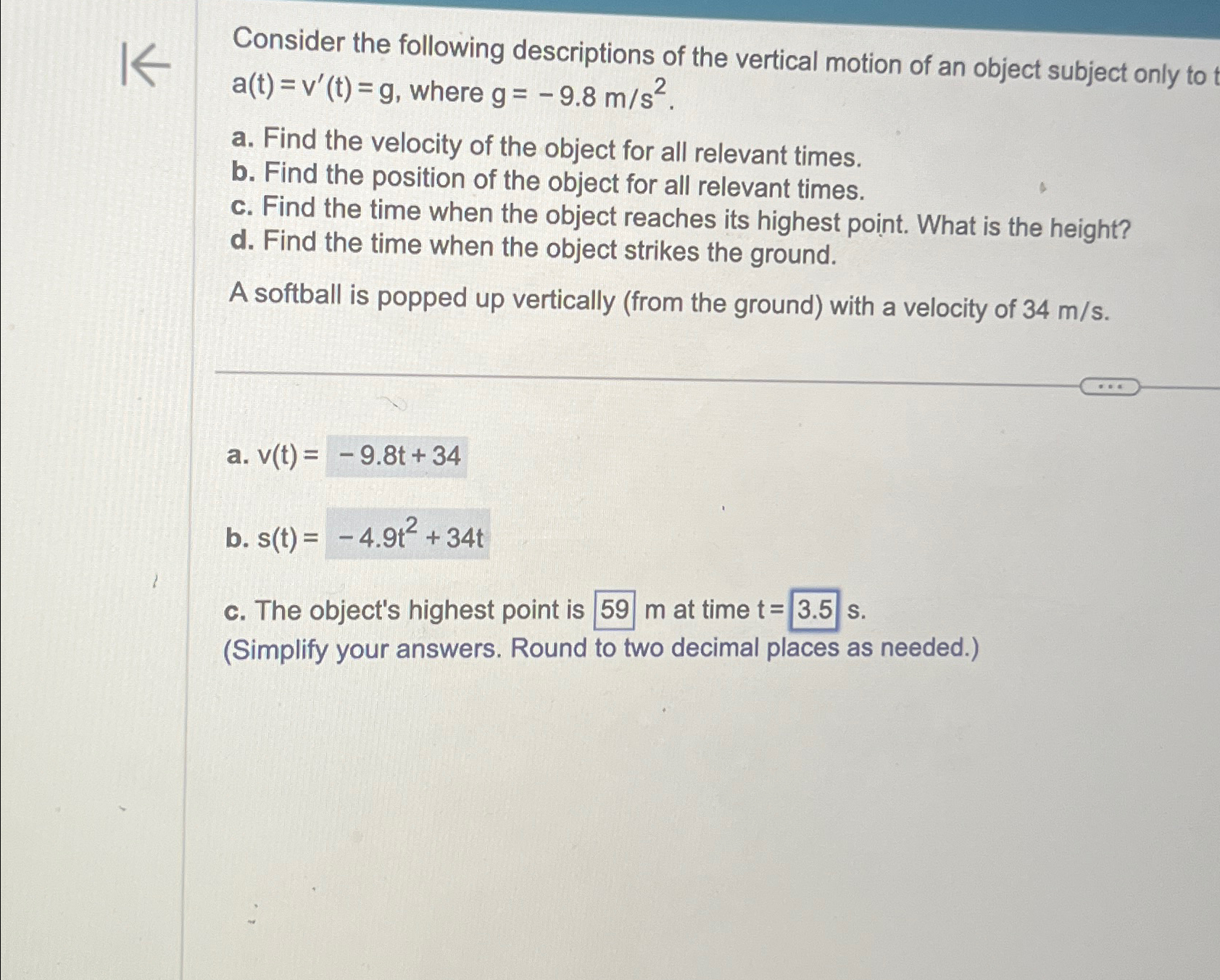 Solved Consider the following descriptions of the vertical | Chegg.com