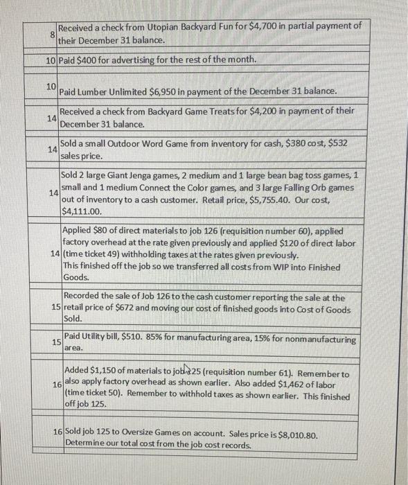 Solved \begin{tabular}{|r|l|} \hline 30 & Paid Paint To Go | Chegg.com