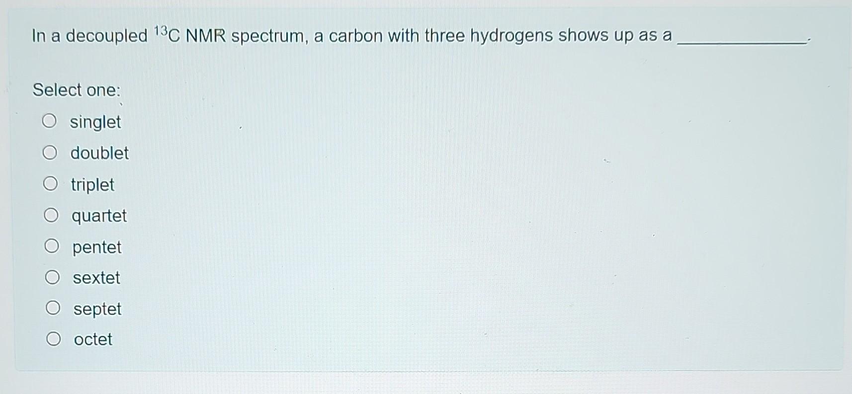 Solved In a coupled 1H NMR spectrum, a given set of protons | Chegg.com