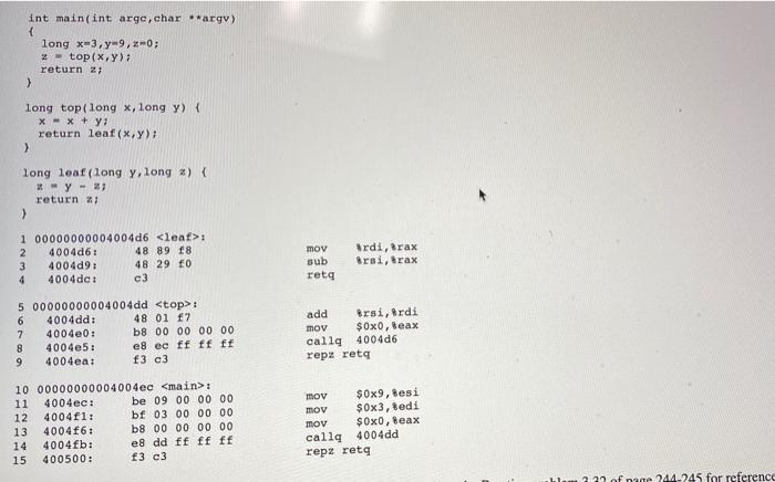 Solved Int Mainint Arge Char Argv Long X 3y92 0 0480