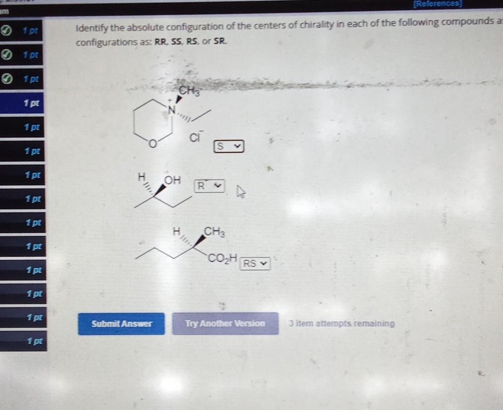 Solved Identify the absolute configuration of the centers of | Chegg.com