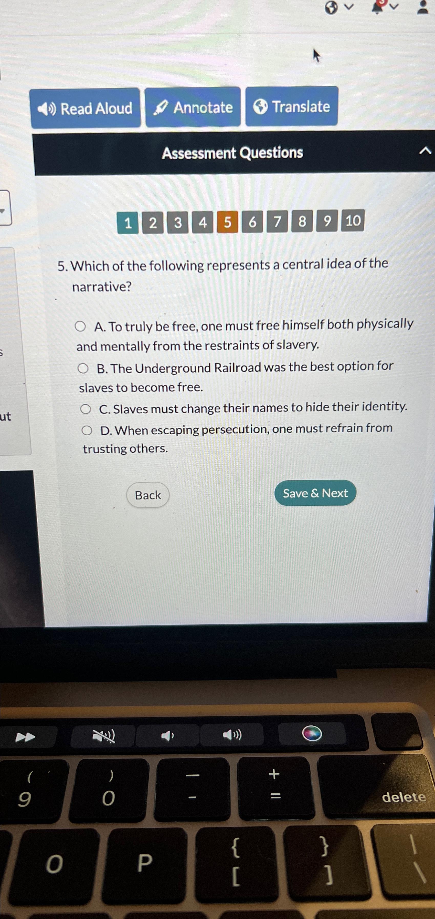 Solved Assessment | Chegg.com