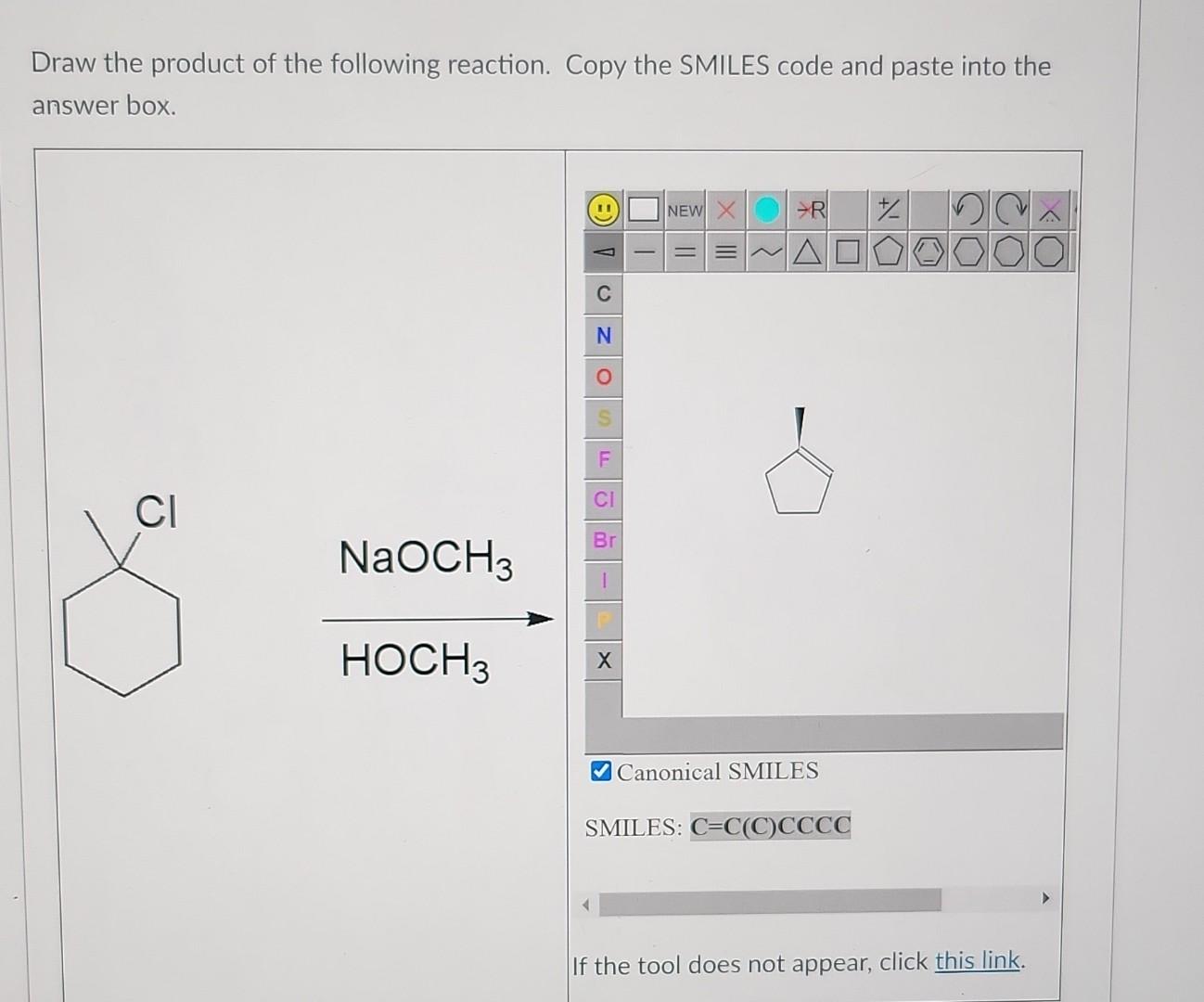 Solved Draw the product of the following reaction. Copy the | Chegg.com