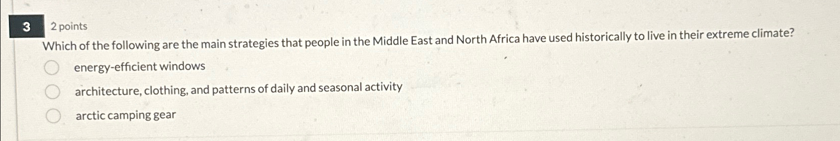 Solved 32 ﻿pointsWhich of the following are the main | Chegg.com
