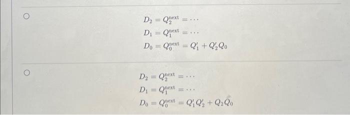 Solved It is desired to design a modulo-6 counter circuit | Chegg.com