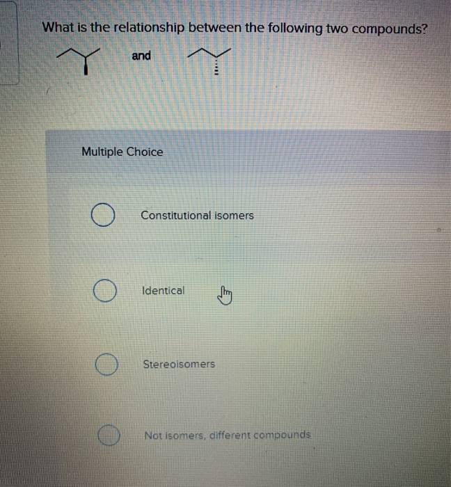 Solved What is the relationship between the following two | Chegg.com