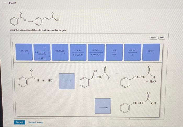 Solved - Laser CHO (CH2) OCH Drag the appropriate labels to | Chegg.com