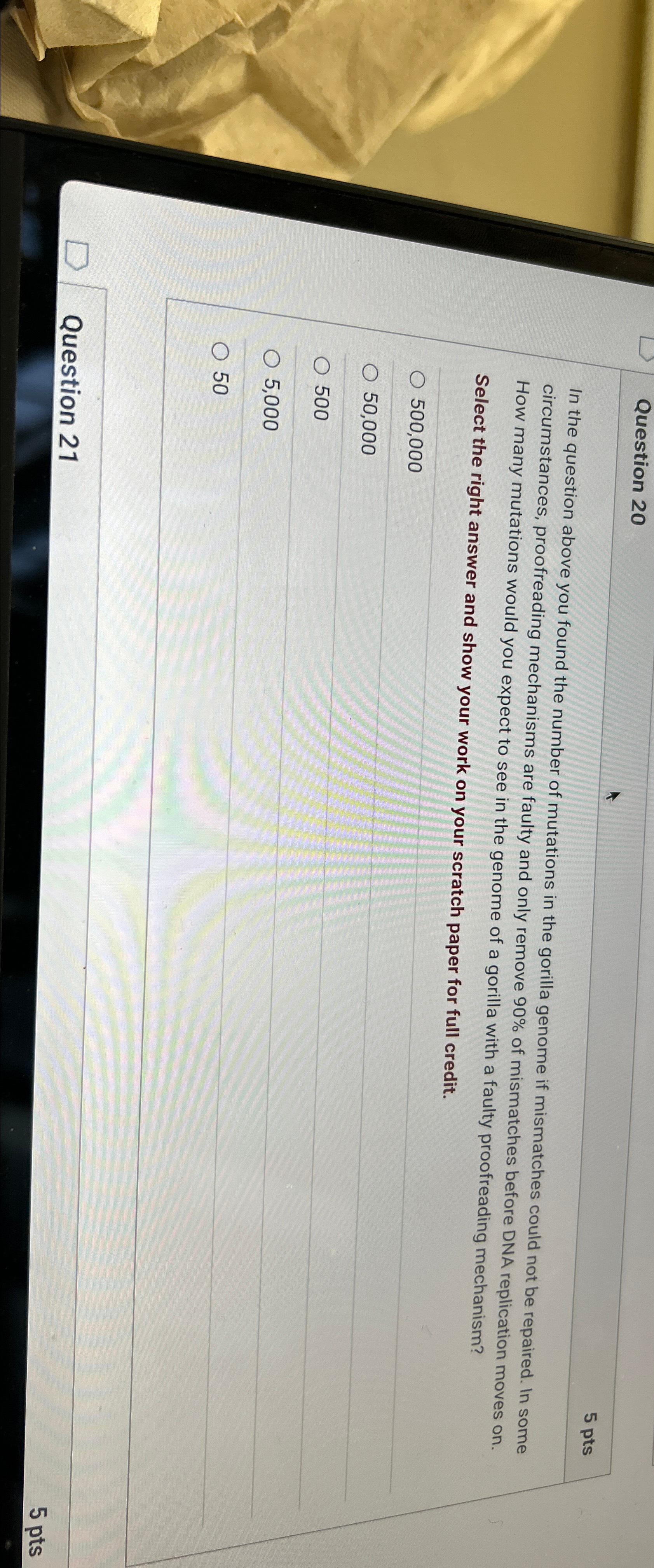 Solved Question 205 ﻿ptsIn the question above you found the | Chegg.com