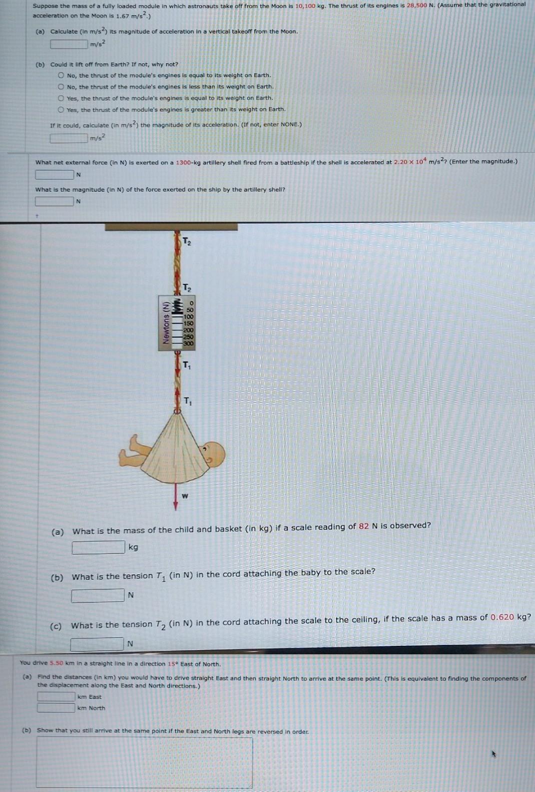 Solved acceleration on the Moon is 1.67 m/s2.) (a) Calculate | Chegg.com