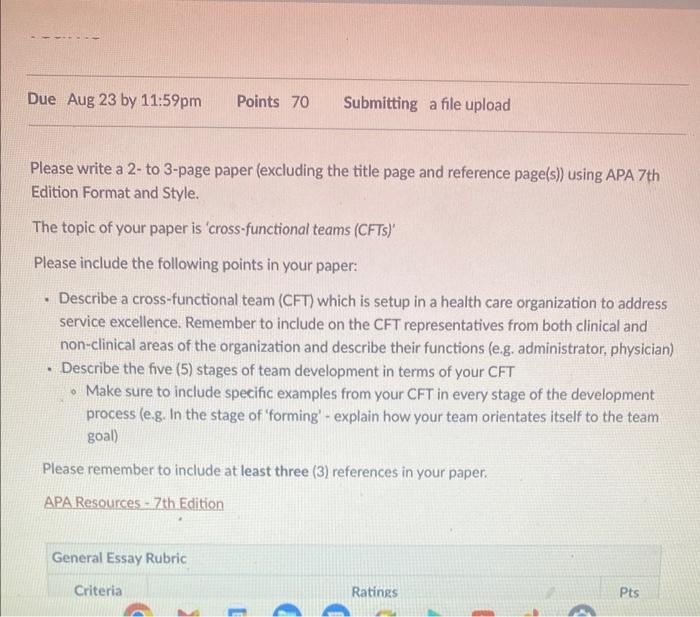 Please write a 2- to 3-page paper (excluding the | Chegg.com